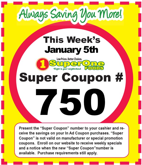 Store Coupons - Discounts - Superior Harbor View WI | Super One Foods