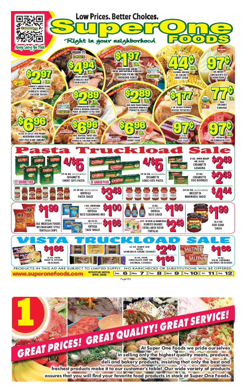 Choose Your Ad - View Savings - Roseau MN | Super One Foods